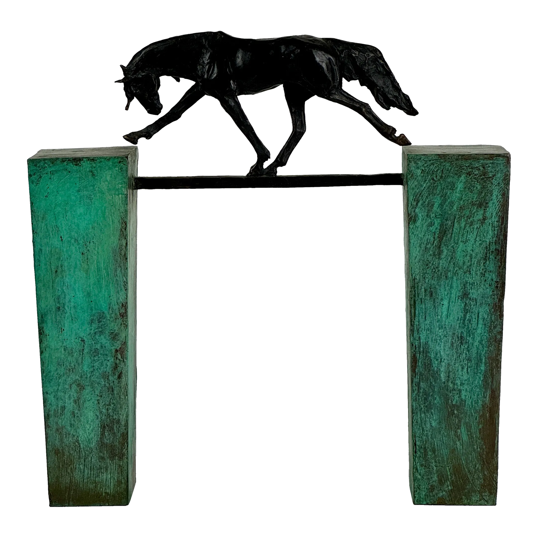 Lisa M. Gordon 'Straight and Narrow' Limited Edition Bronze Horse ...