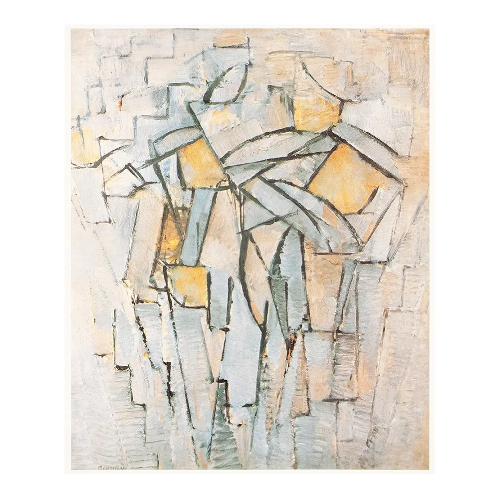 1991 After Piet Mondrian "Composition No 2", Full-Color Parisian Print ...
