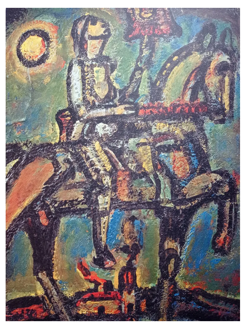 Georges Rouault, Notre Jeanne, Lithograph, 1988 | Chairish