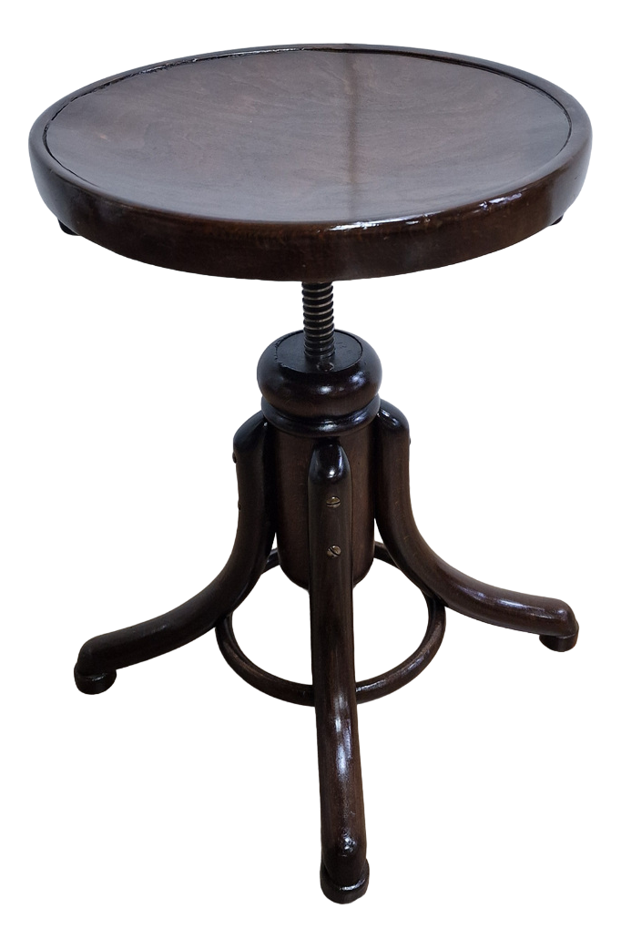 End of the 19th Century Piano Stool from Thonet | Chairish