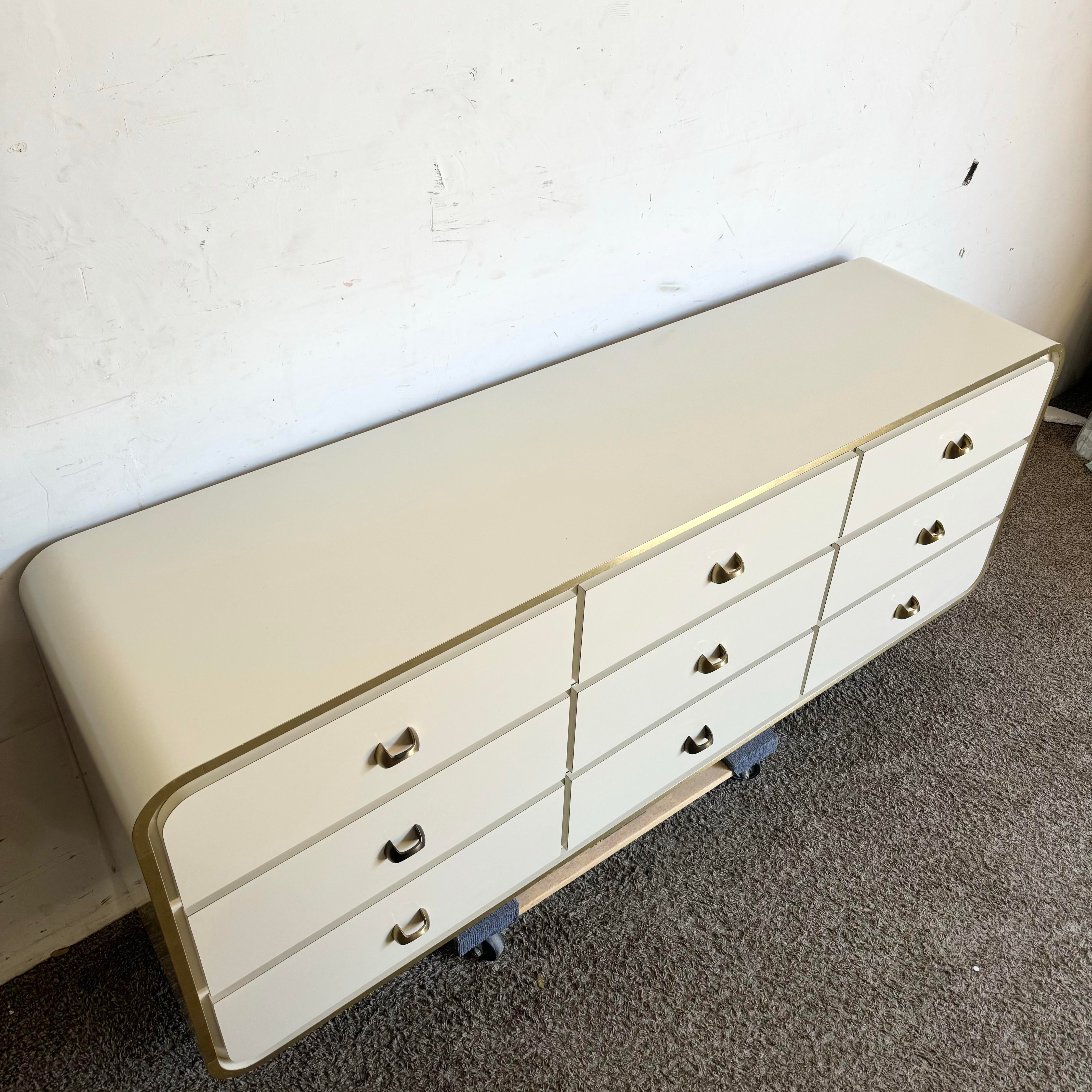 Cream lacquer dresser store