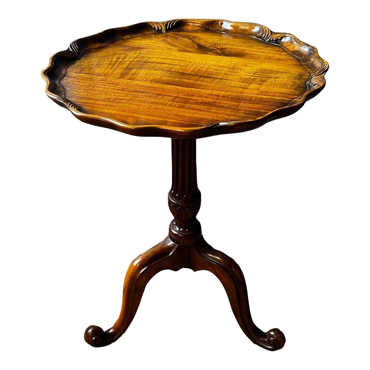 Theodore Alexander Attributed Sherry Table 5000-003 | Chairish