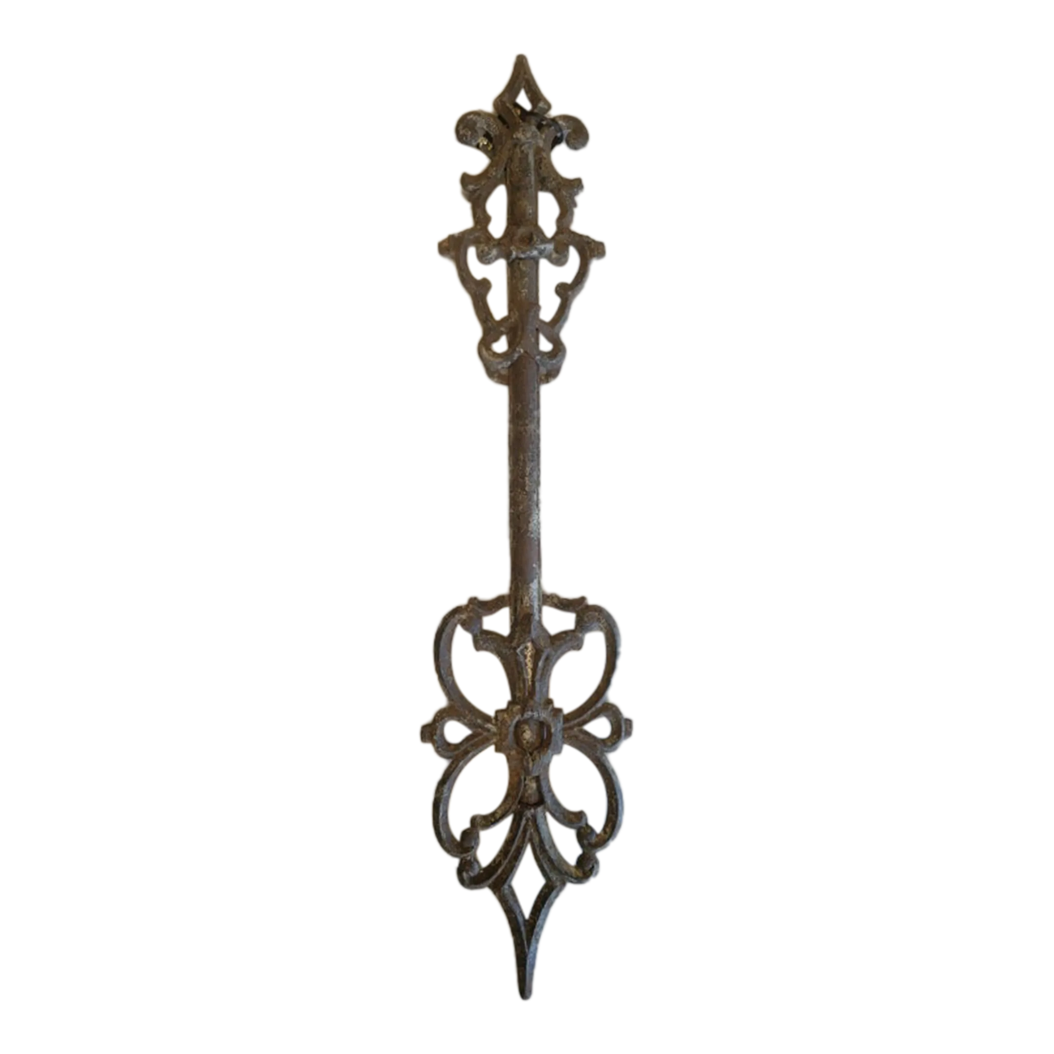 Antique Cast Iron Architectural French Arrow | Chairish