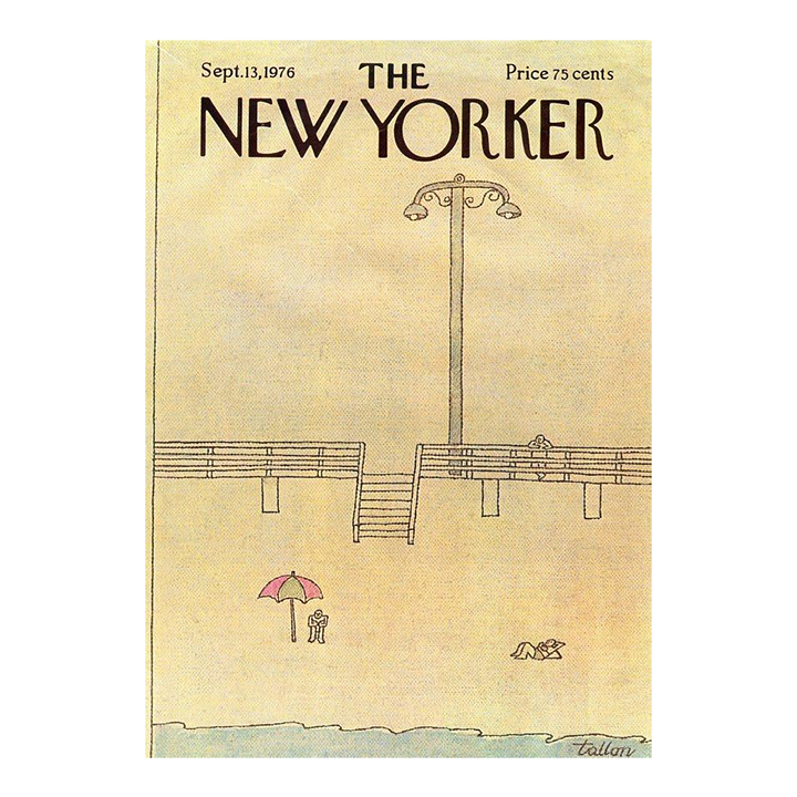 1976, Vintage New Yorker Cover, September 13 (Robert Tallon), Original ...