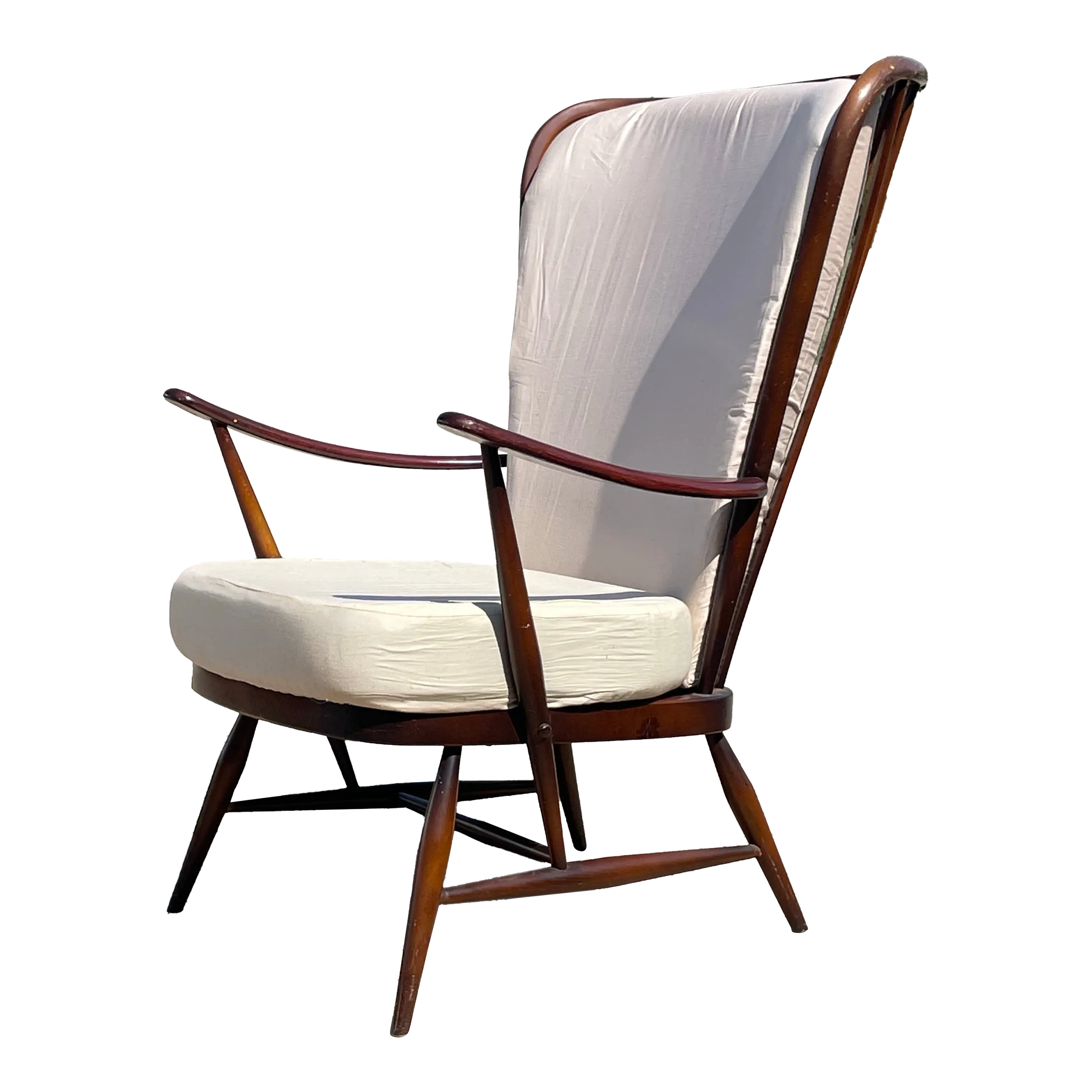 Windsor Lounge Chair by Lucian Randolph Ercolani for Erco | Chairish