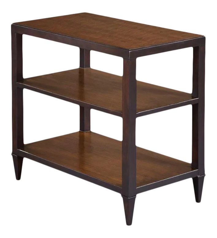 Tier Table in Brown | Chairish