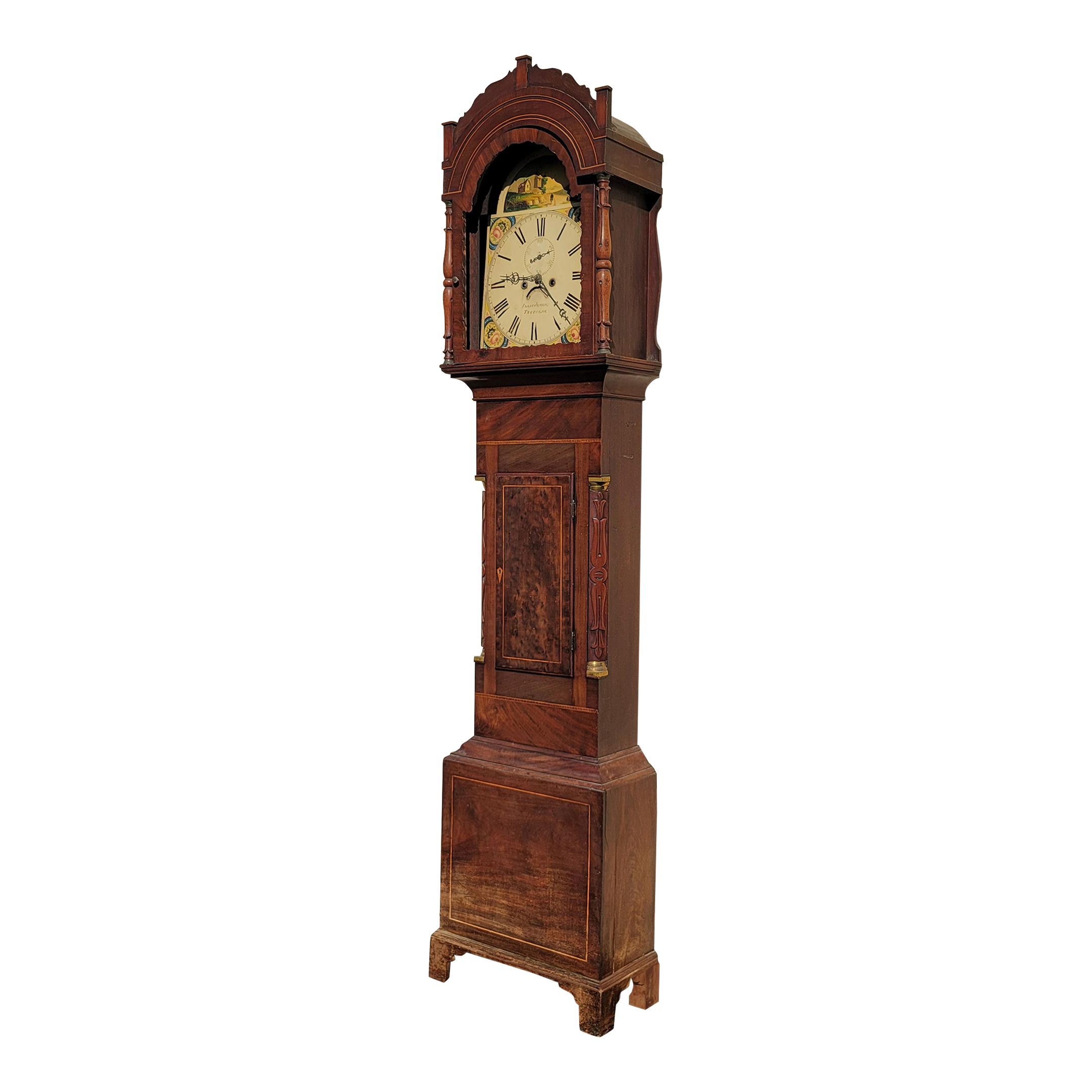 18th Century Longcase Clock by Isaac Jenkins a Welch Tredegar Clock ...