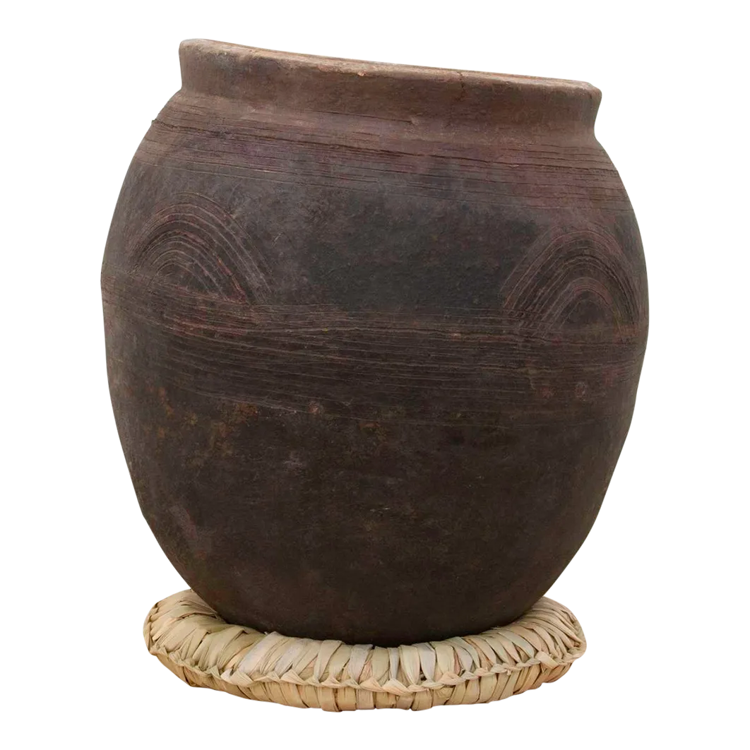 Authentic African Water Pot | Chairish