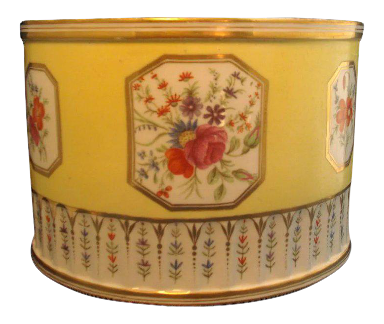 1790 English George III Spode Porcelain Bough Pot Planter | Chairish