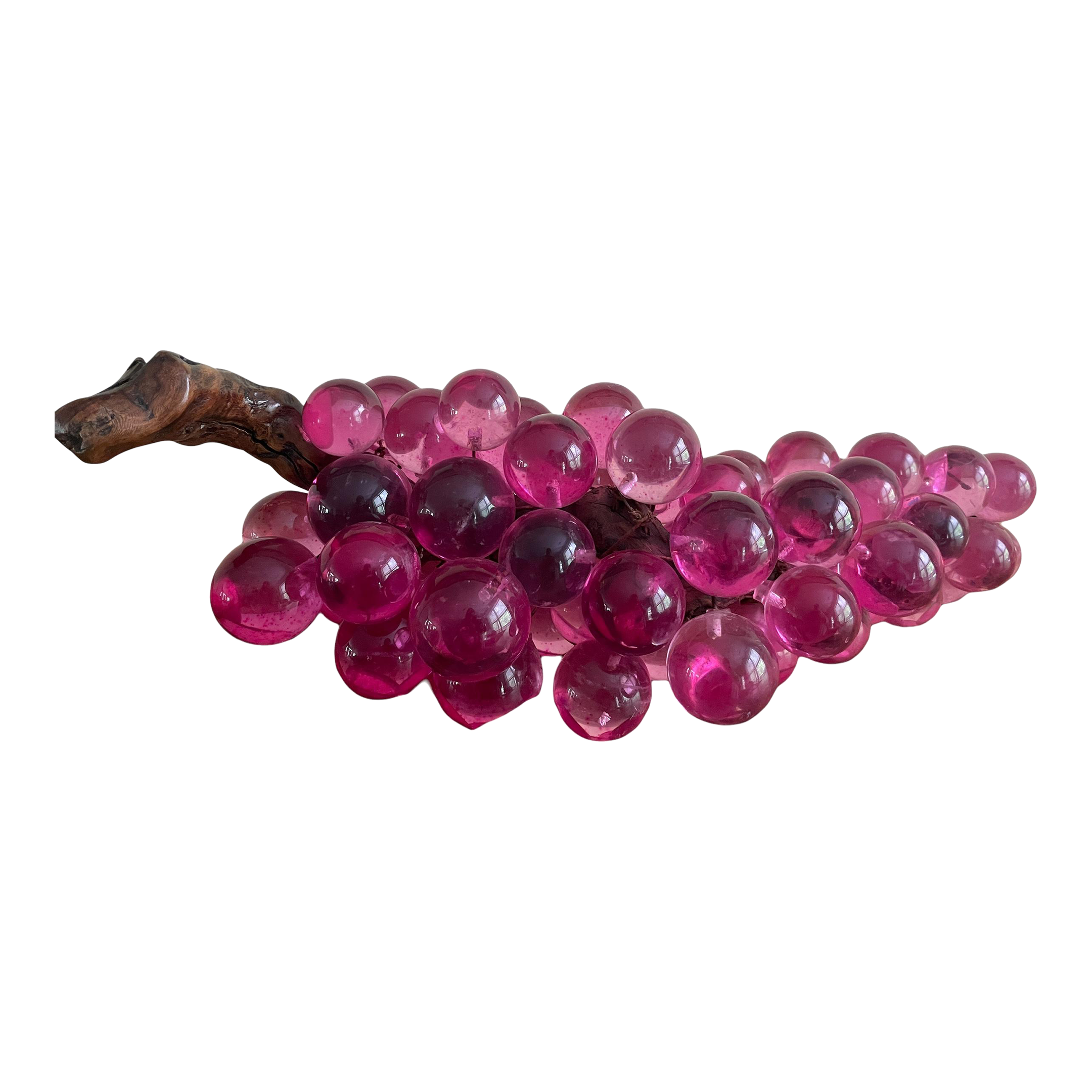 1960s Mid Century Modern Lucite Grapes Modern Clean Tabletop Decor ...