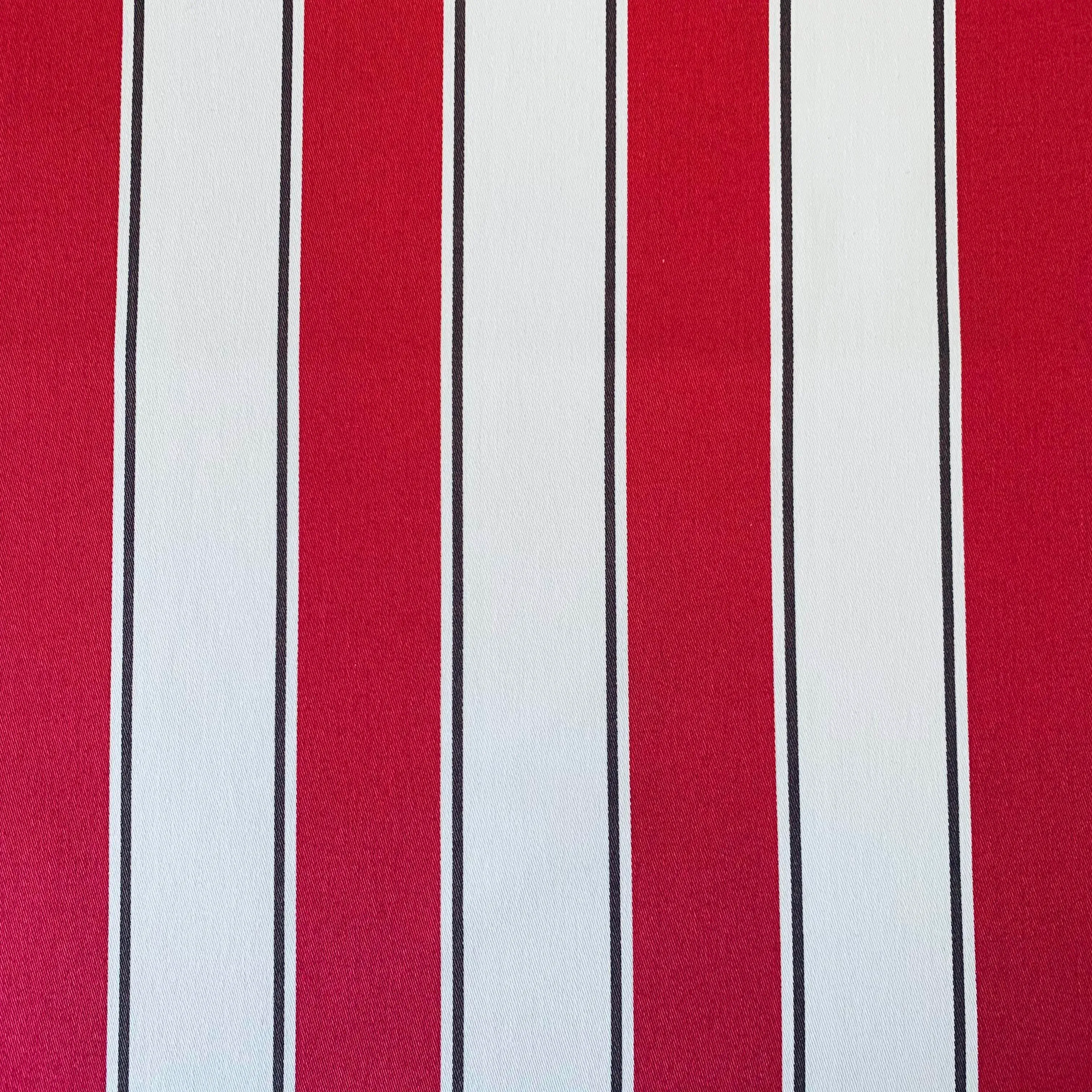 Free Spirit Designer Vicki Payne Pin Stripe Fabric Sample | Chairish