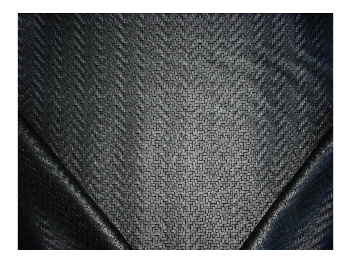 Ralph Lauren Wicker Park Embossed Black Vinyl/ Leatherette Upholstery ...