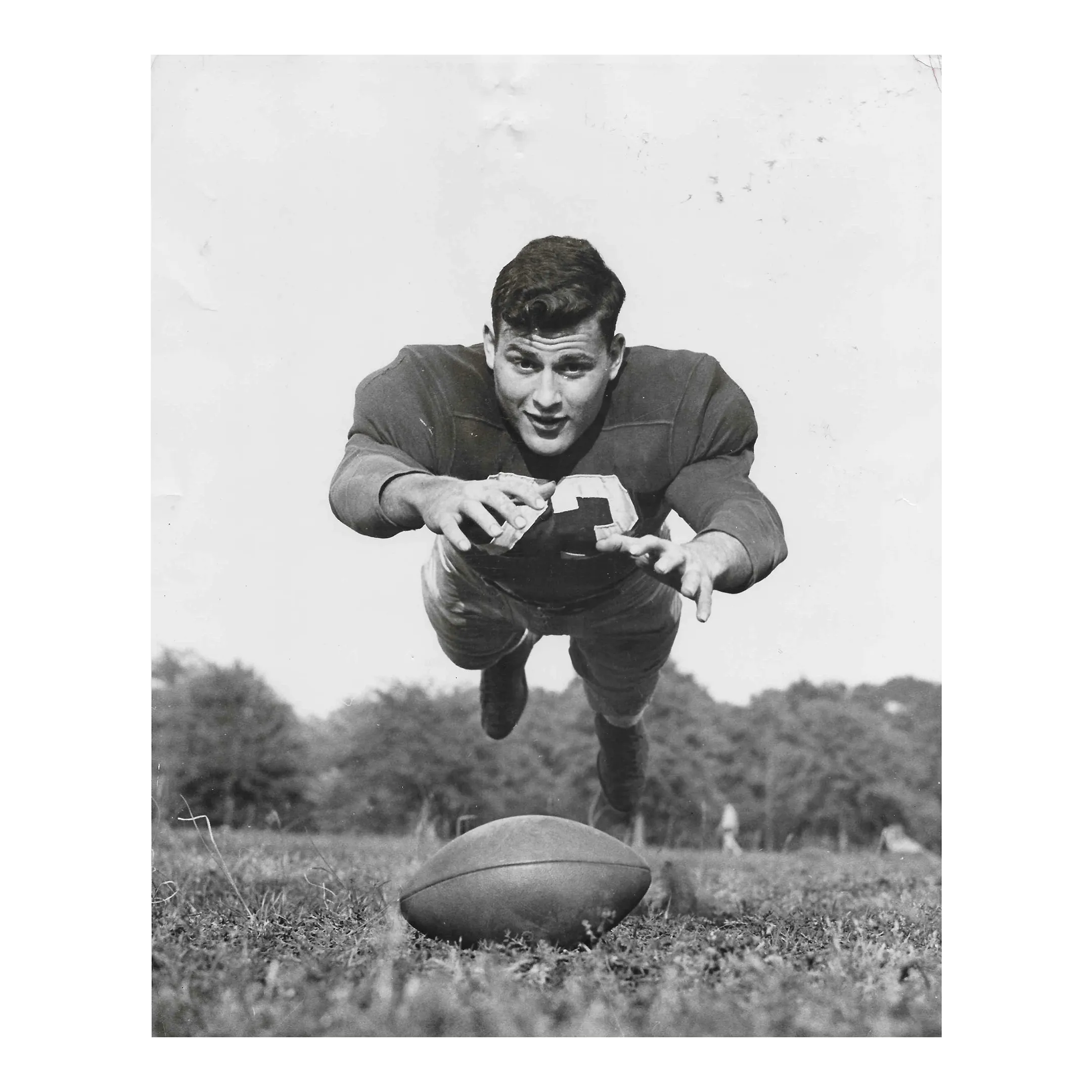 1950s Alabama Football Player George Mason Photograph | Chairish