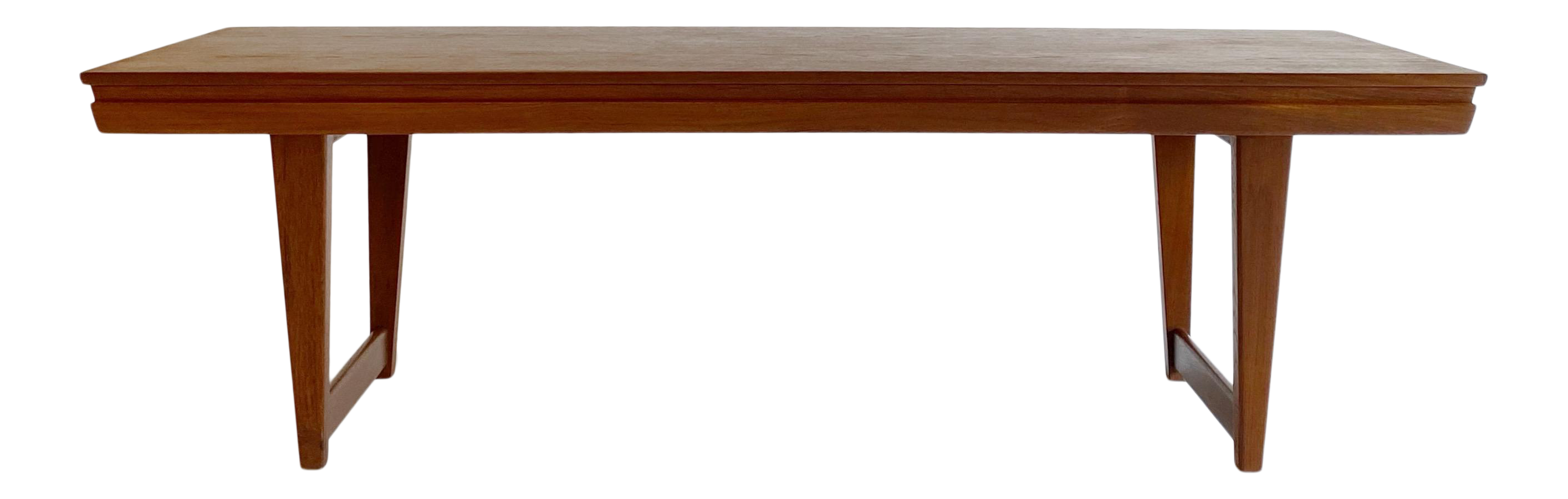 1960s Danish Slade Legs Mid Century Rosewood Coffee Table in the Style ...