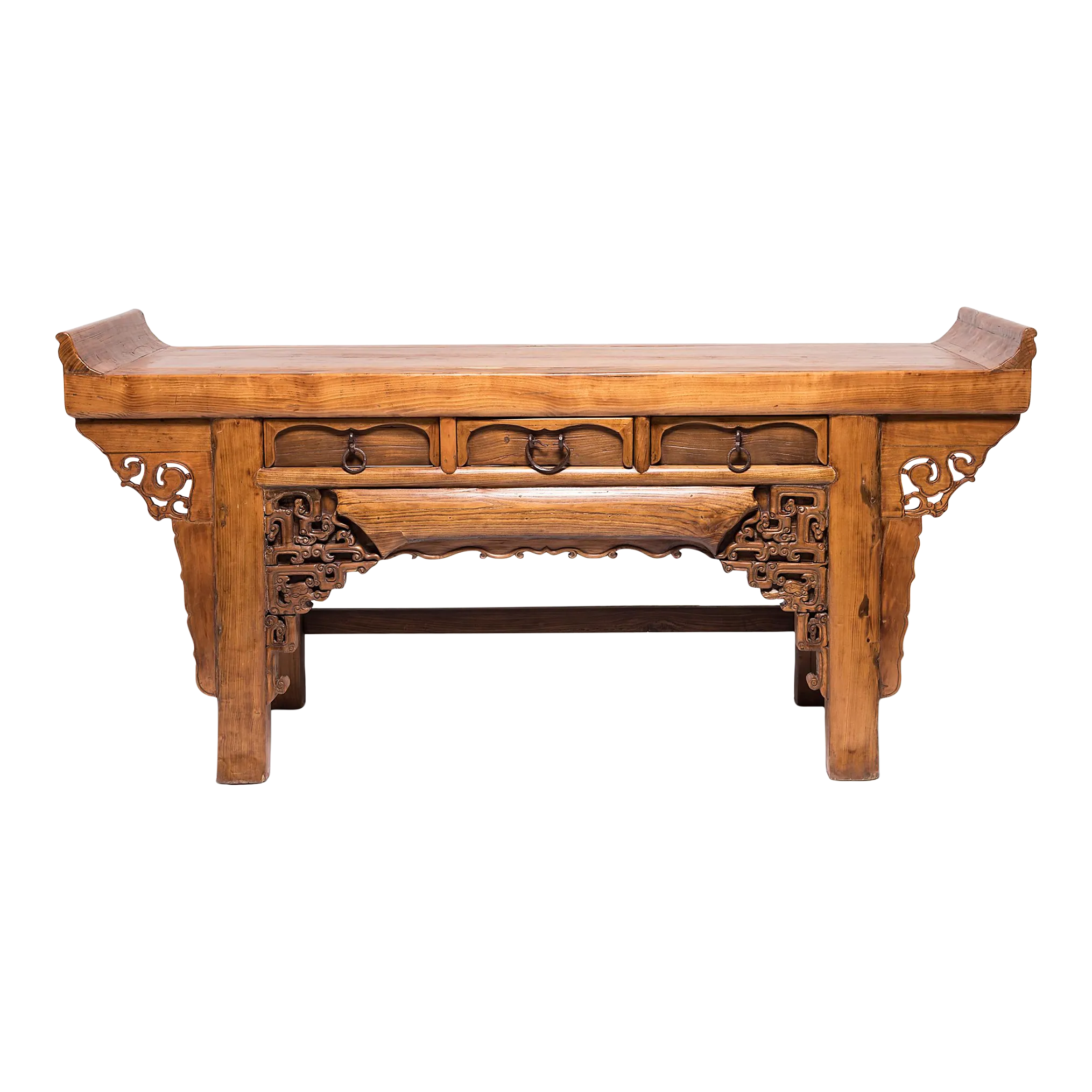 Chinese Trailing Clouds Altar Coffer, C. 1850 | Chairish