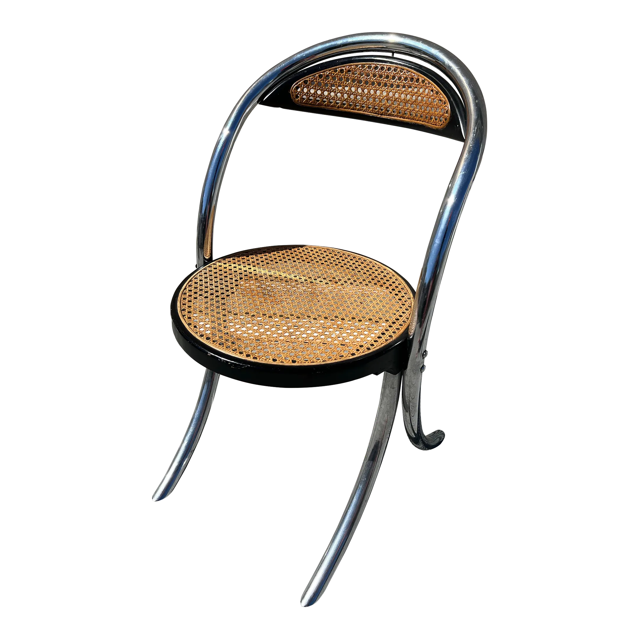 1970 Chrome Crane Chair | Chairish