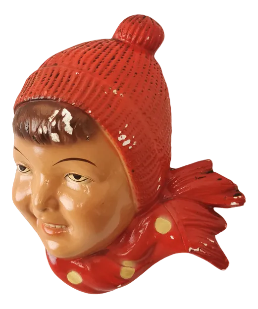 Vintage German Wall Decoration in Ceramic, 1950s | Chairish