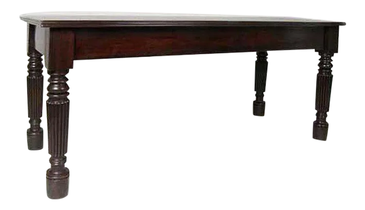 Anglo Indian Rosewood Dining Table | Chairish