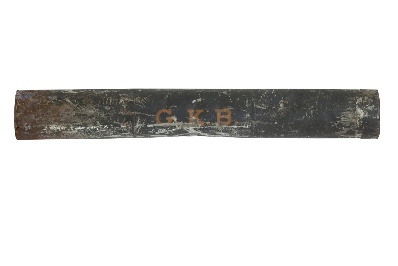 Metal Ship Map Tube | Chairish