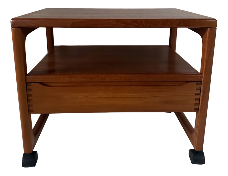 Vintage Danish Teak Bar Trolley by Peter Brink for BR Møbler Gelsted ...