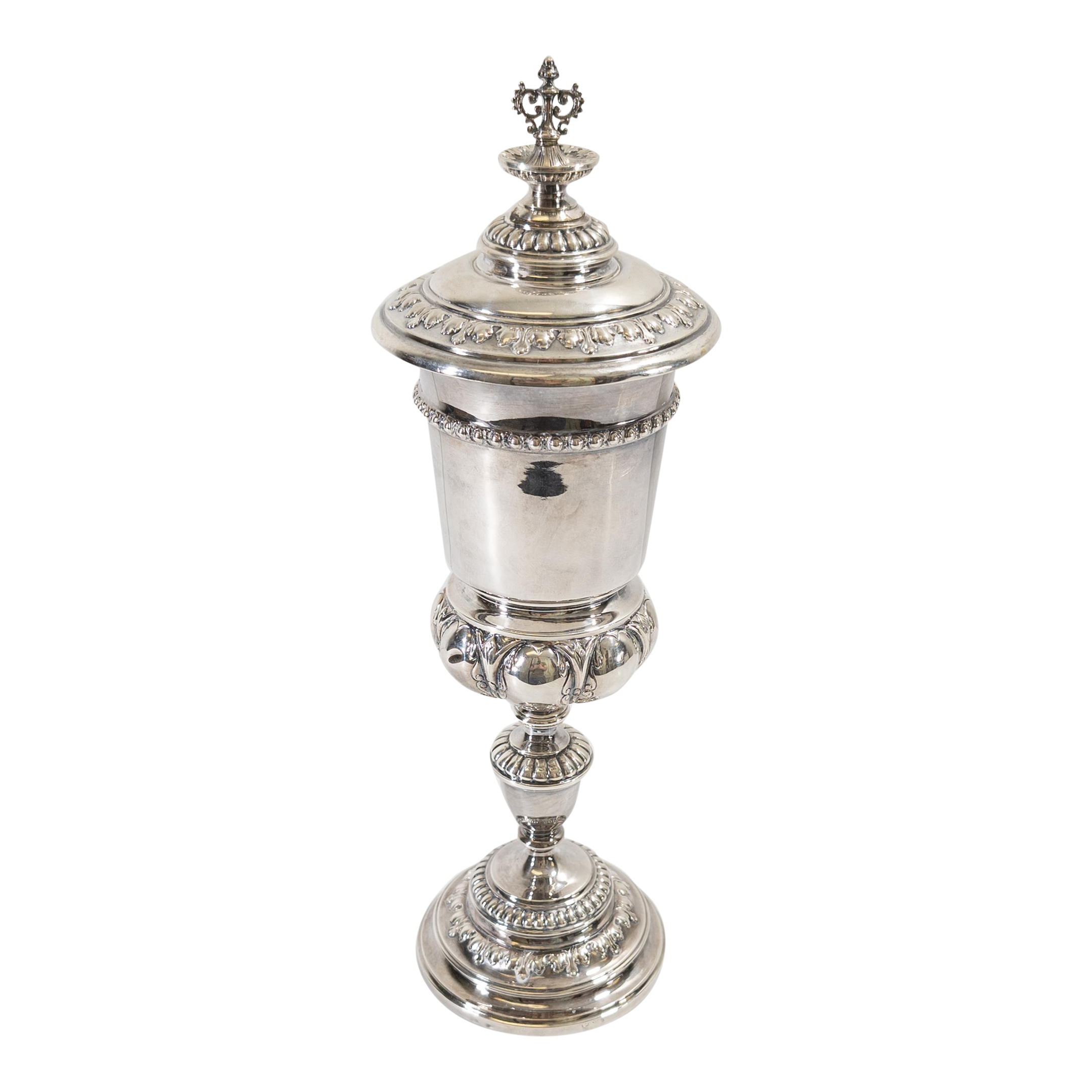 19th Century German 800 Silver Renaissance Revival Pokal Covered ...
