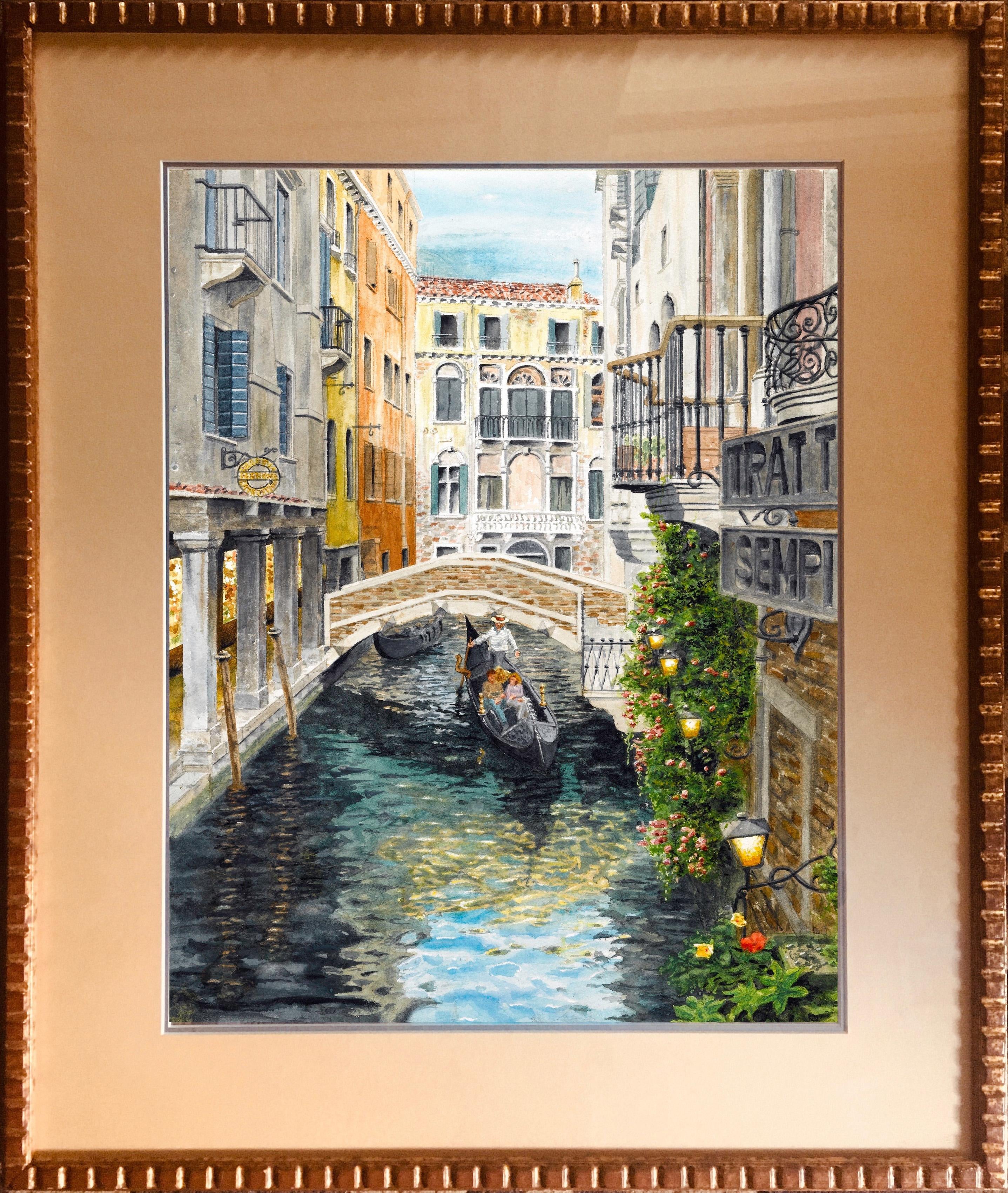 "Venice" Venice, Italy, Painting, Framed | Chairish