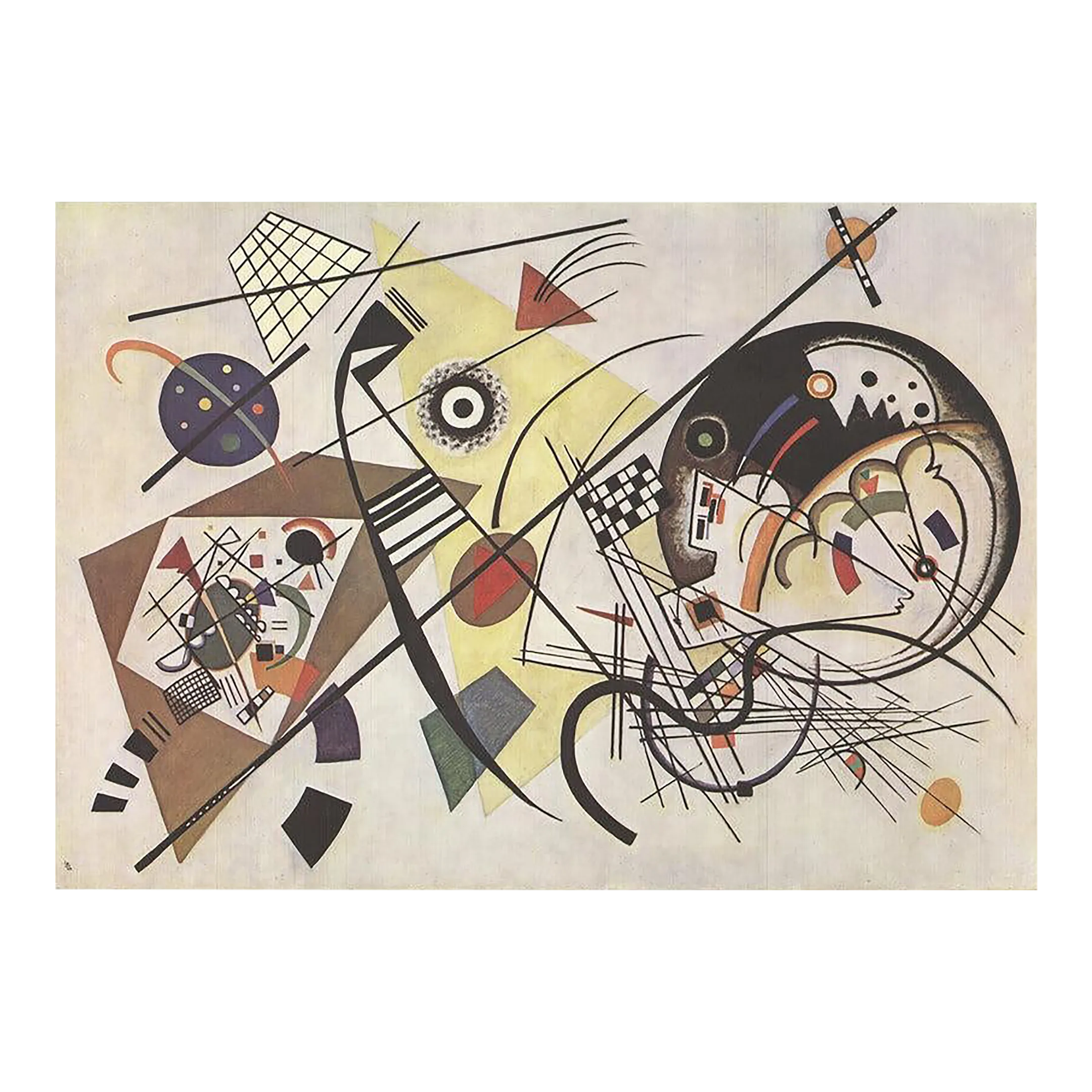 WASSILY KANDINSKY Transverse Line, 1990 | Chairish