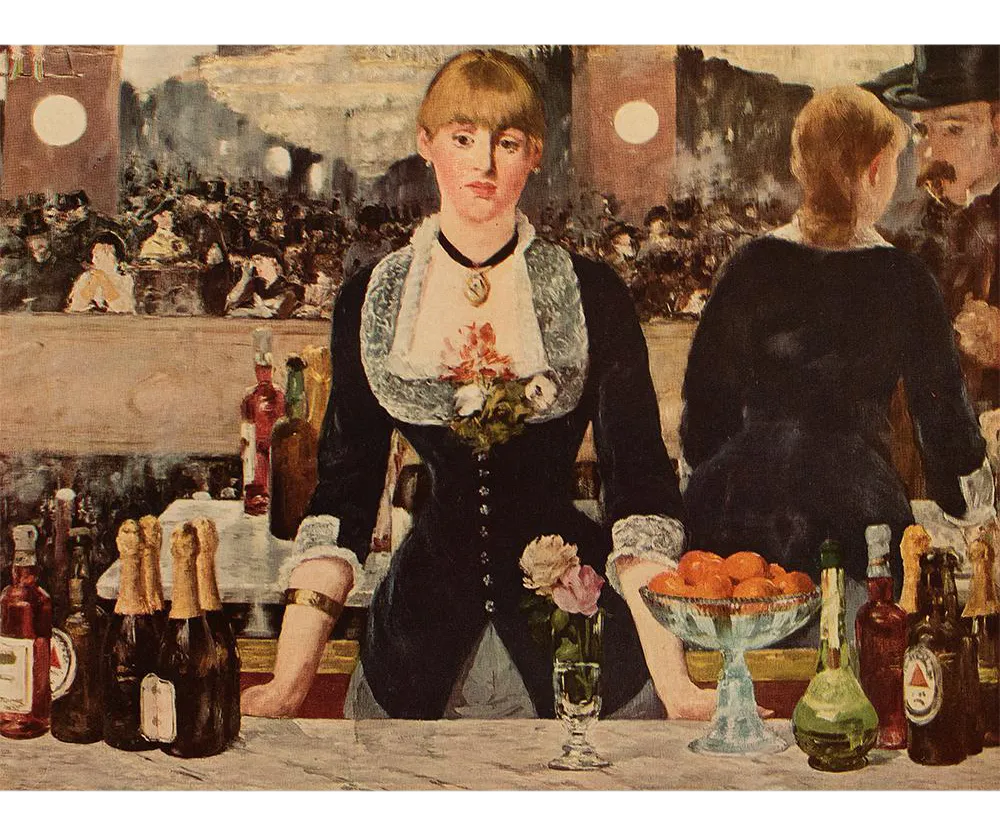 1953 After Edouard Manet "A Bar at the Folies-Bergere" First Edition ...