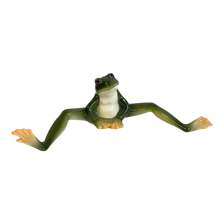 Franz Frog Porcelain Collection Sitting Amphibia Figurine Retired ...