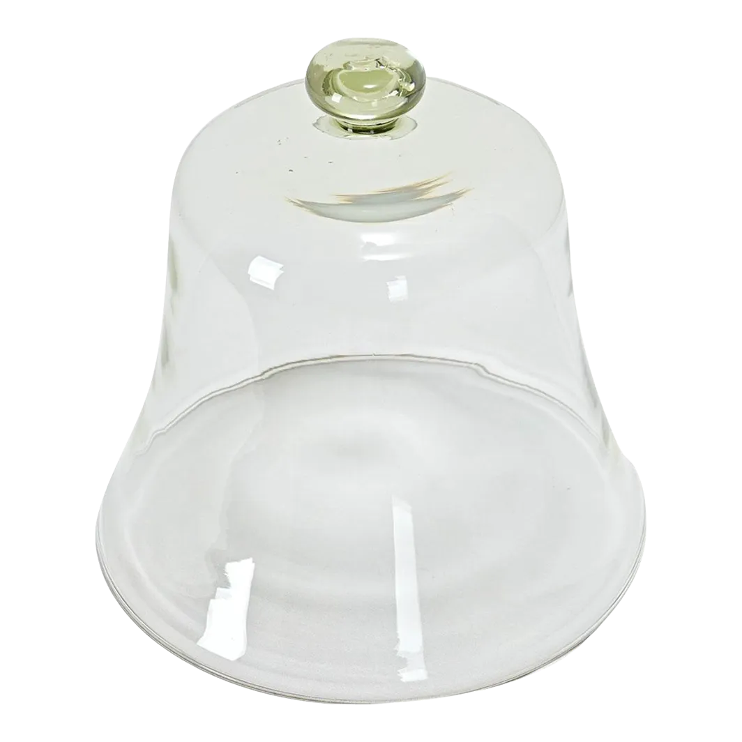 French 19th Century Glass Cheese Dome | Chairish