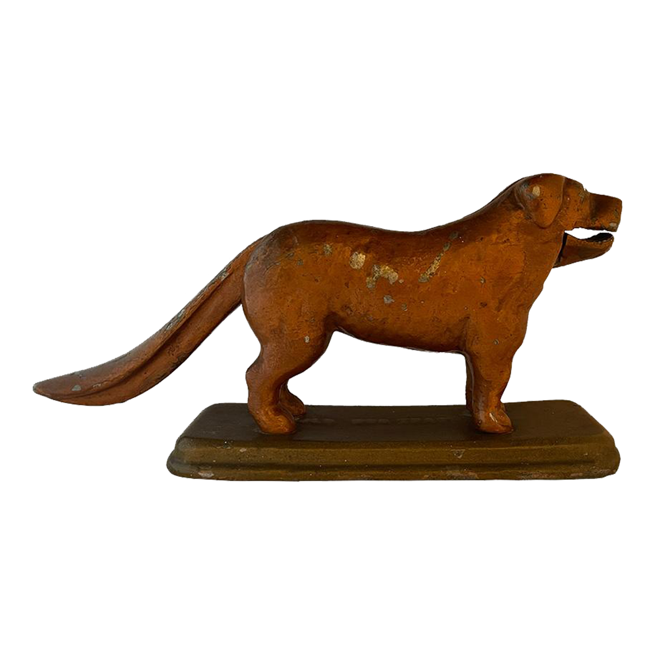 Mid 20th Century Vintage "Old Dog Tray" Cast Aluminum Dog Nutcracker ...