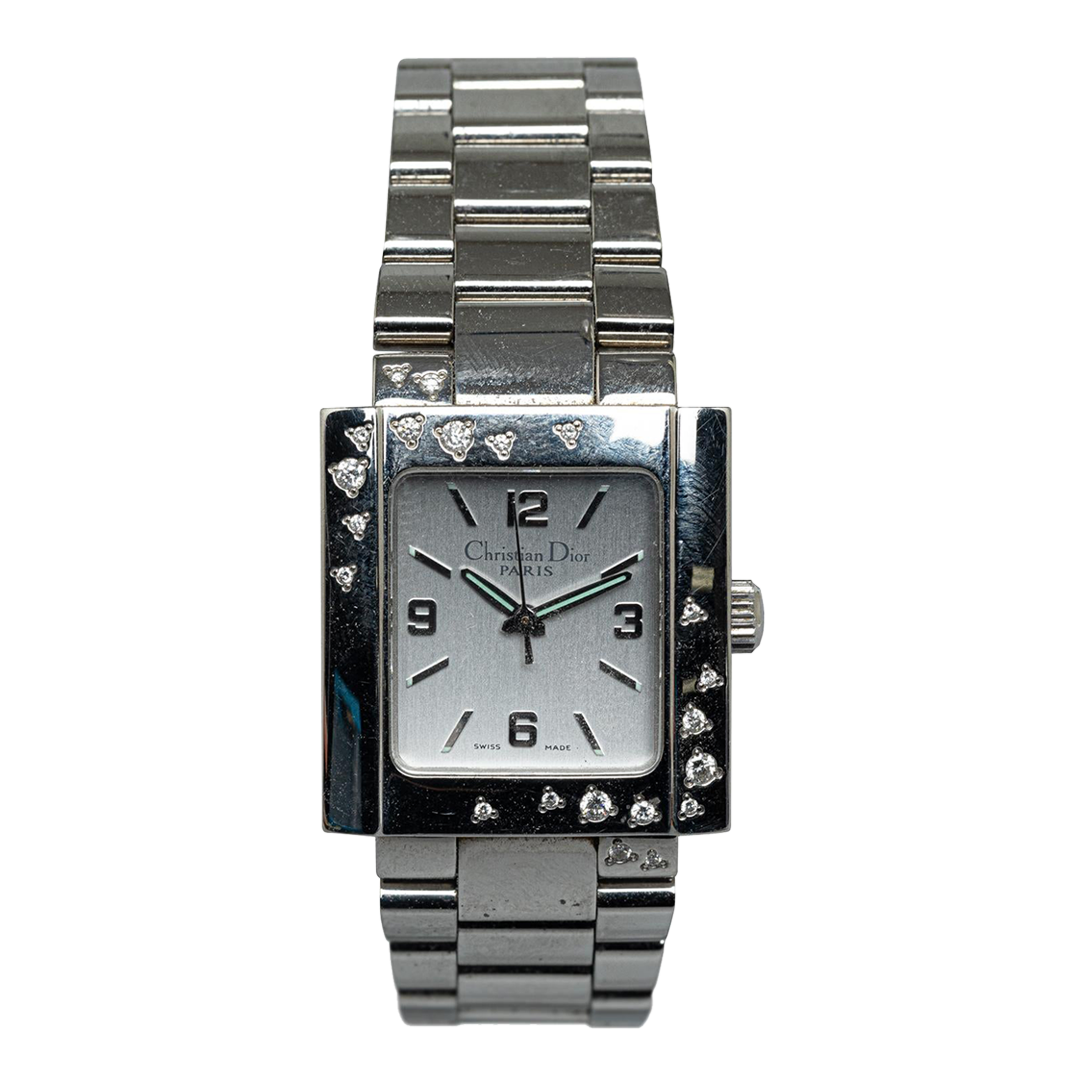 Dior Quartz Stainless Steel Riva Watch | Chairish