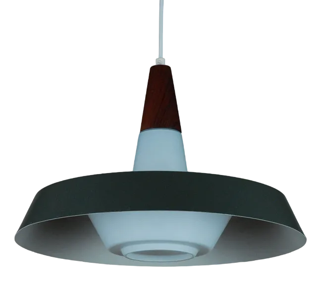 Pendant Lamp by Ernst Voss for Ernst Voss Belysning, Denmark, 1960s ...