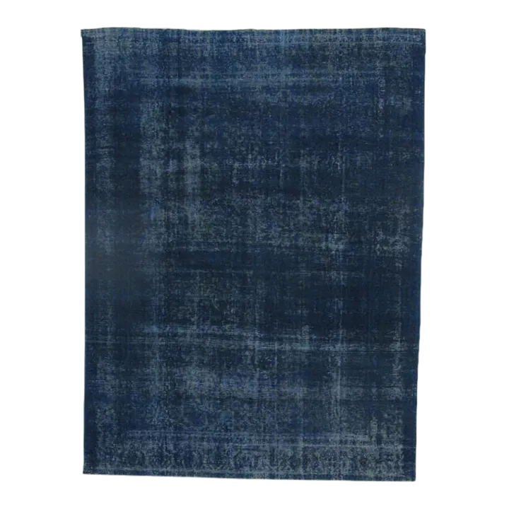 Navy Blue Overdye | Chairish