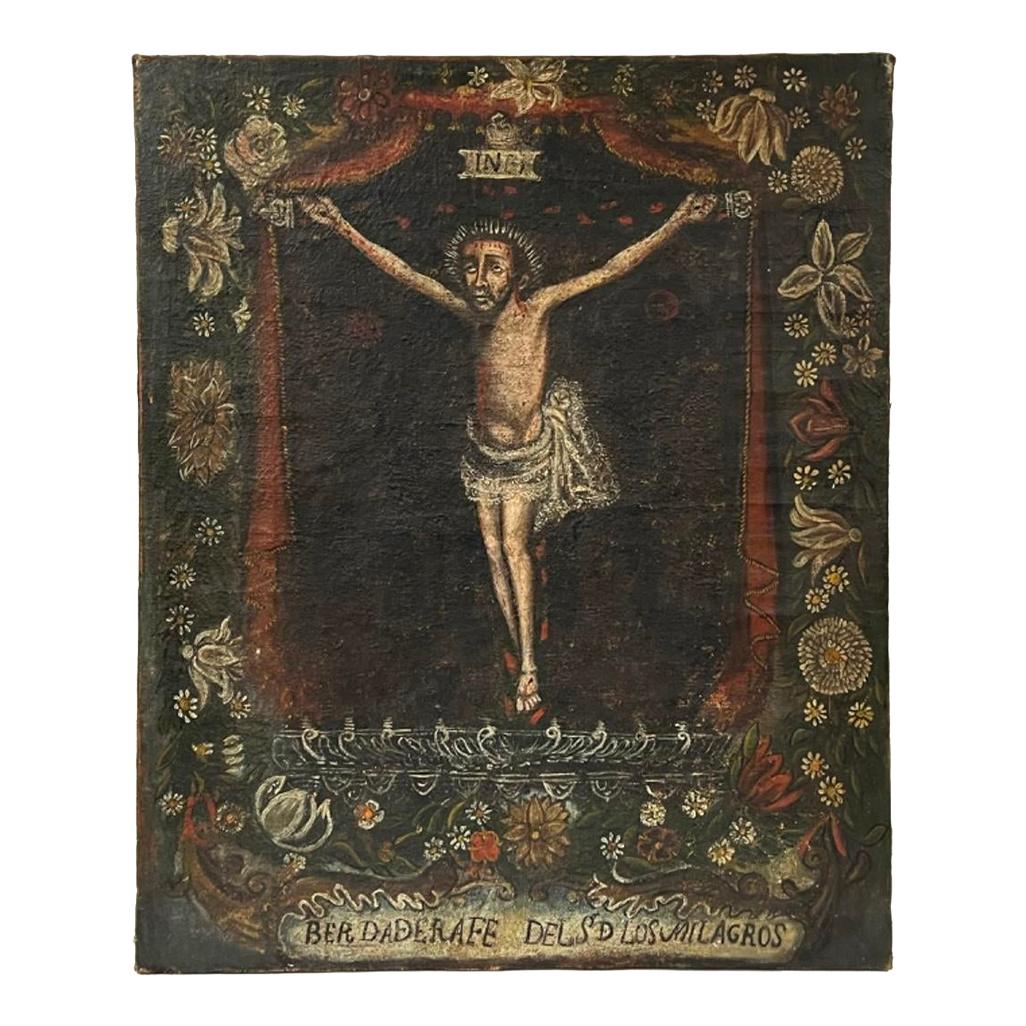 18th Century Spanish Colonial Painting | Chairish