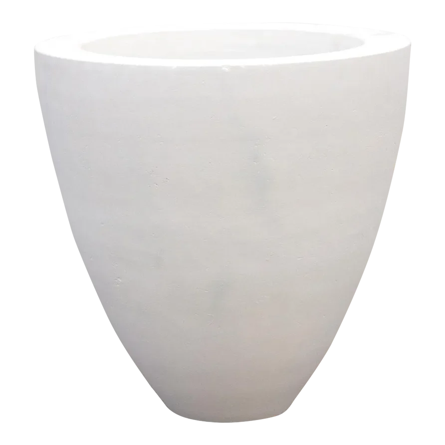 White Cloud Stone Planter | Chairish