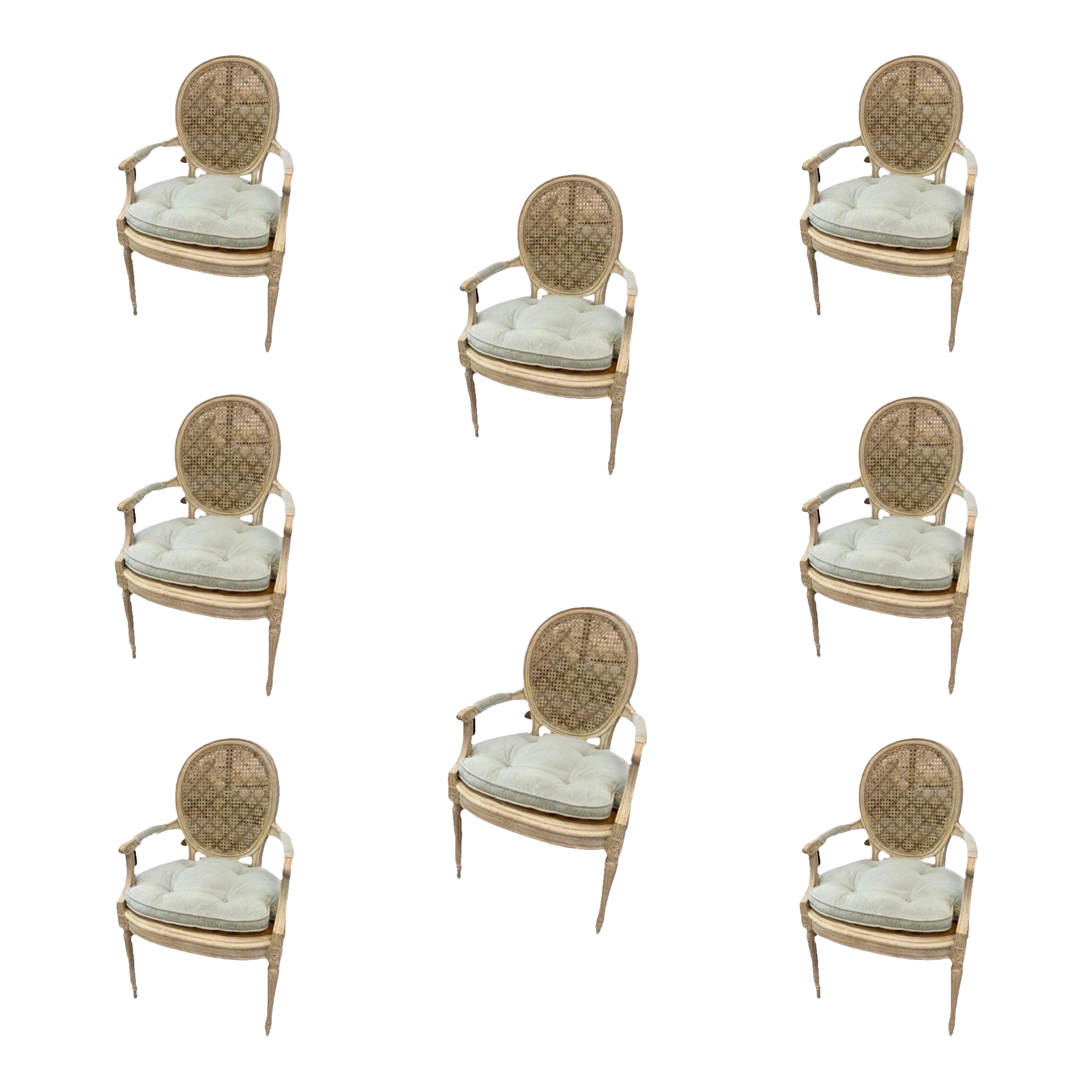 Maison Jansen Style Dining Chairs Arthur Elrod Design Home ...