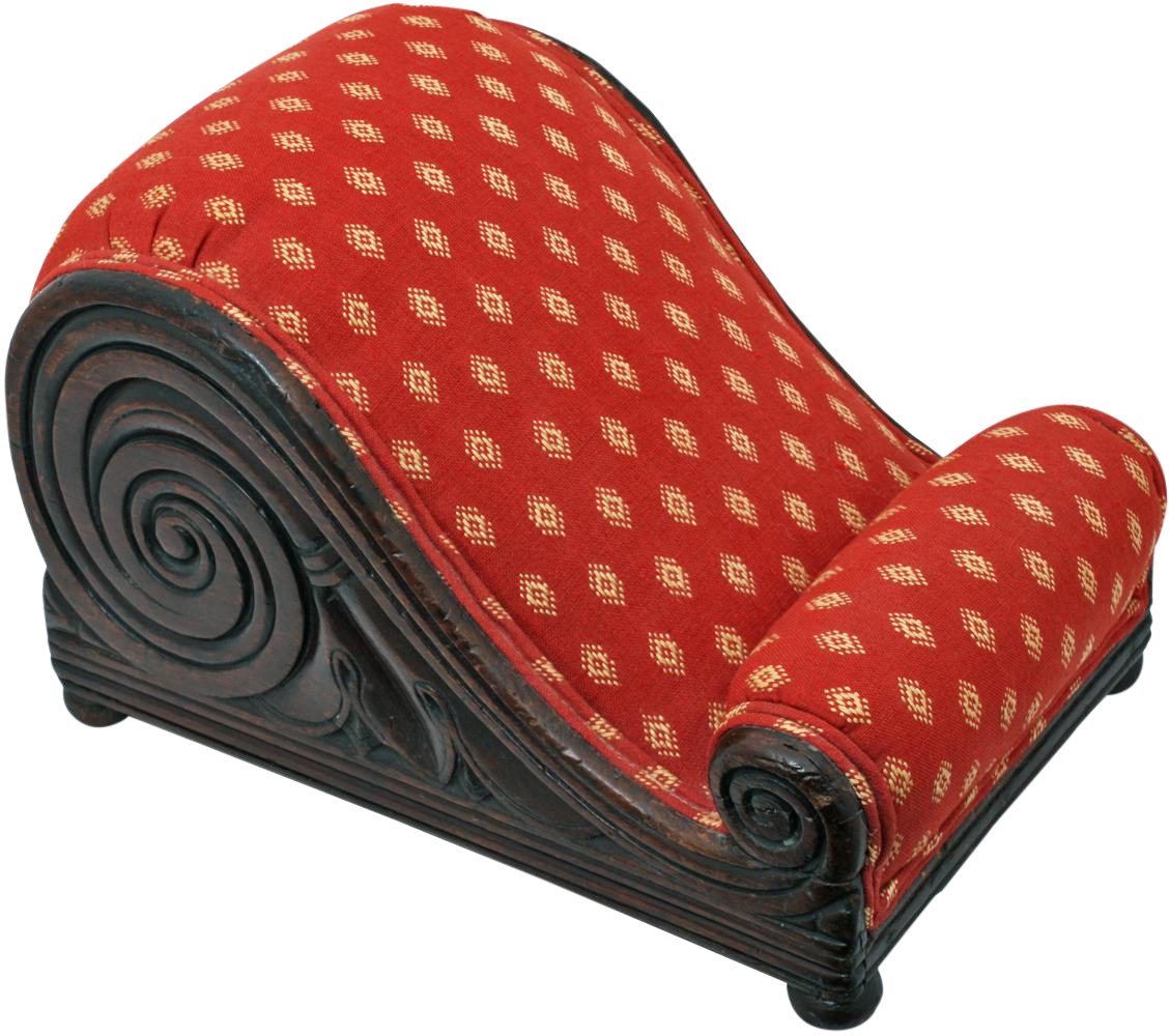 19th Century Swedish Empire Gout Stool | Chairish