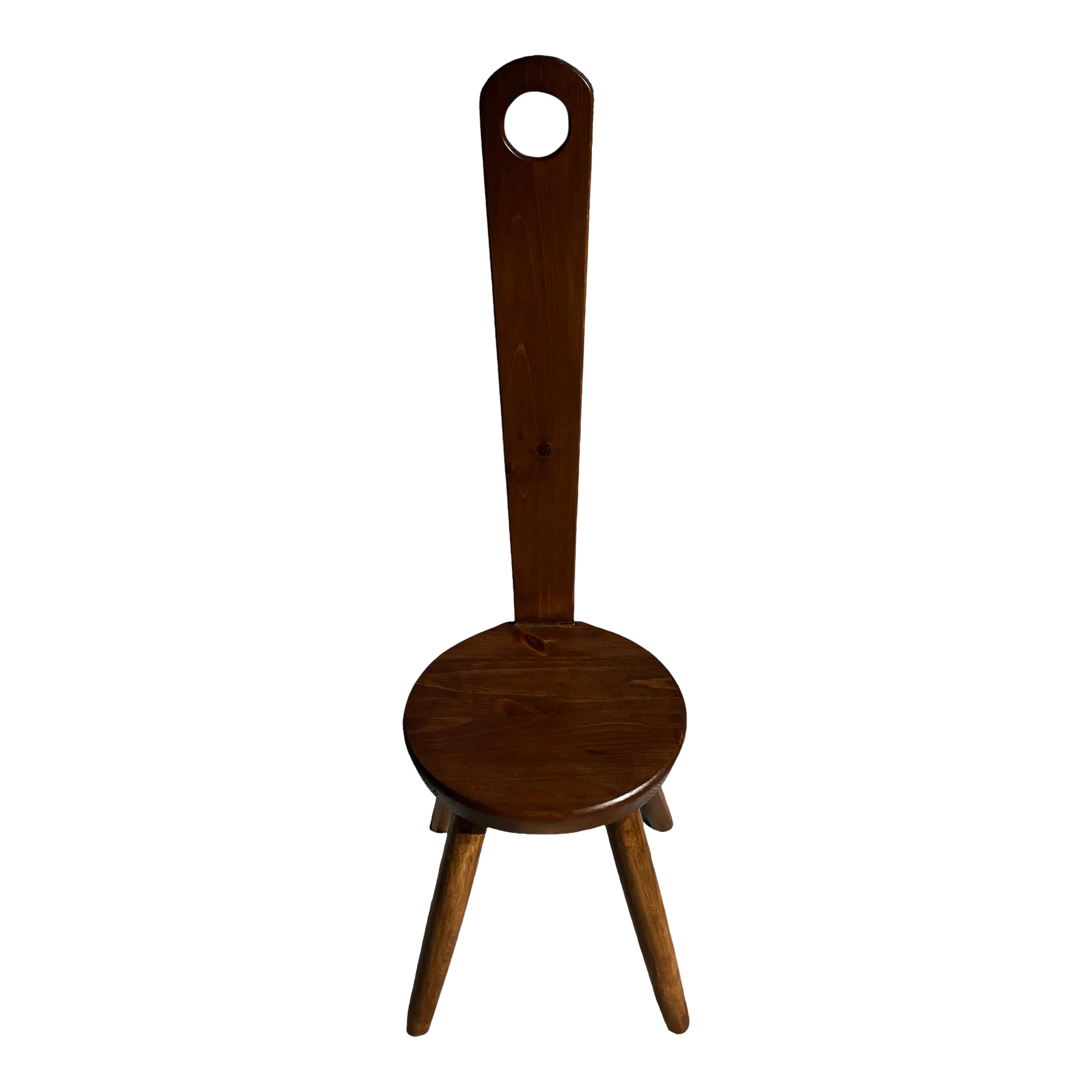 1950s Fireside Keyhole Chair by William Fetner Mid-Century | Chairish