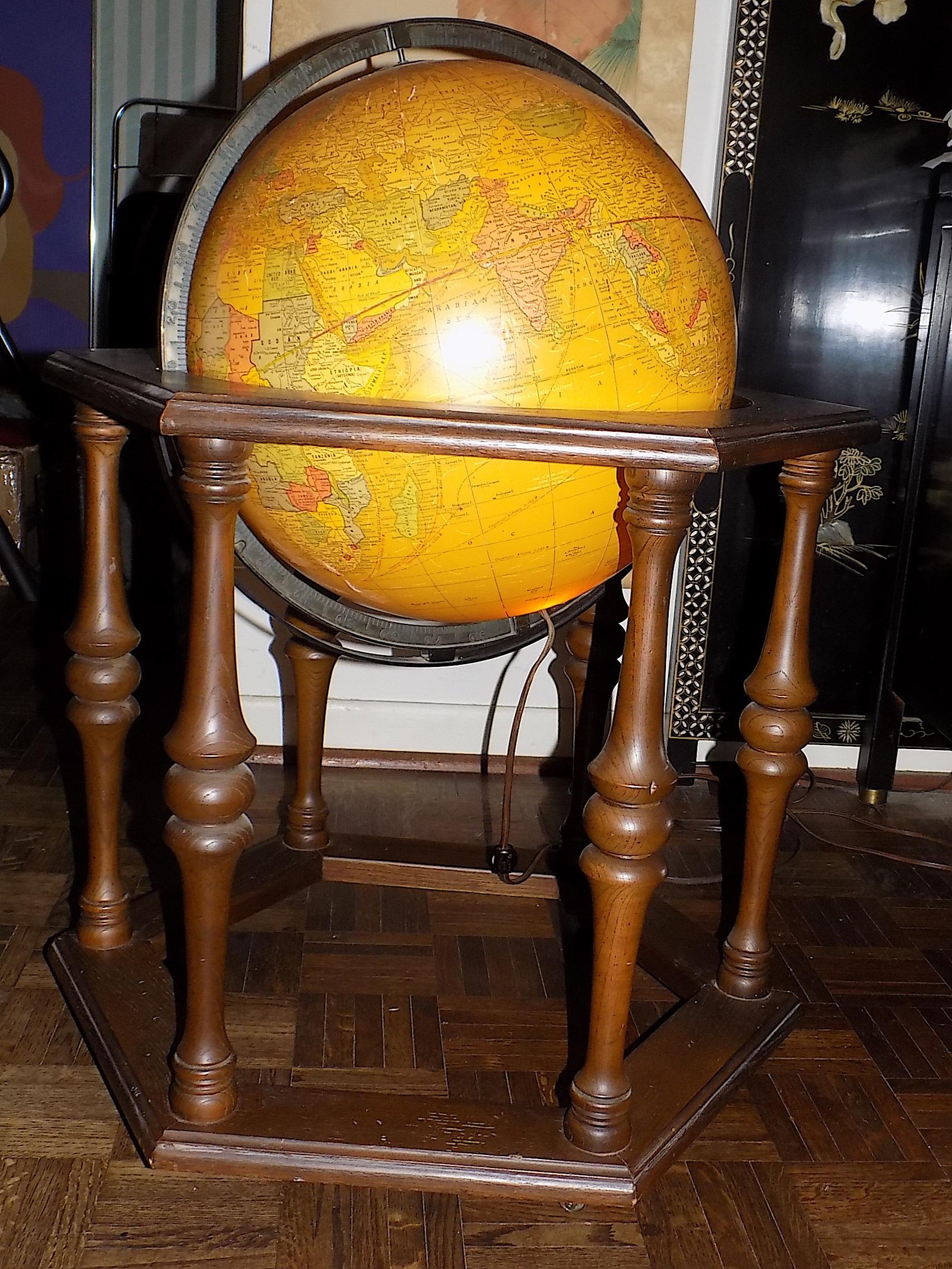 antique globe
