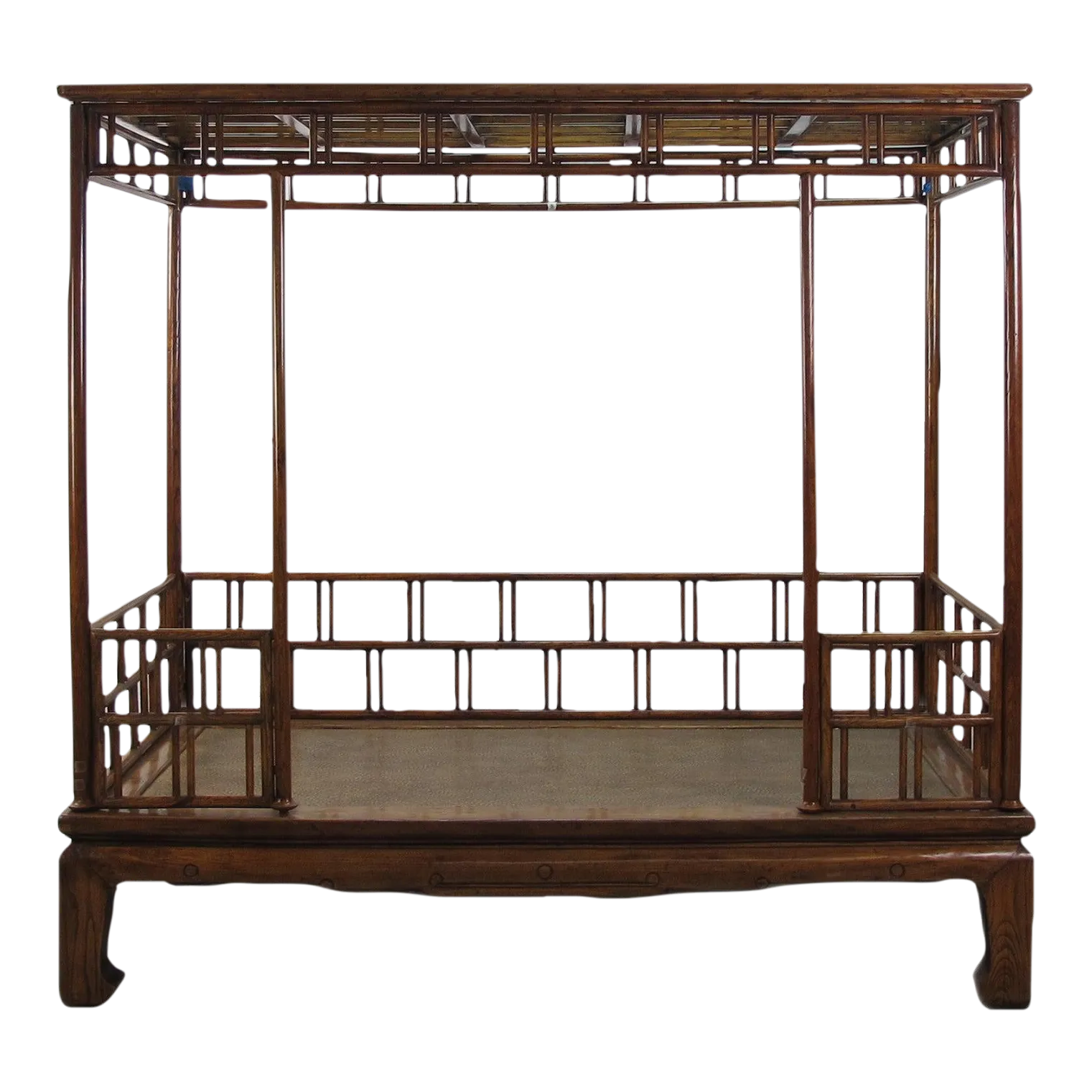 Vintage Chinese Canopy Bed | Chairish
