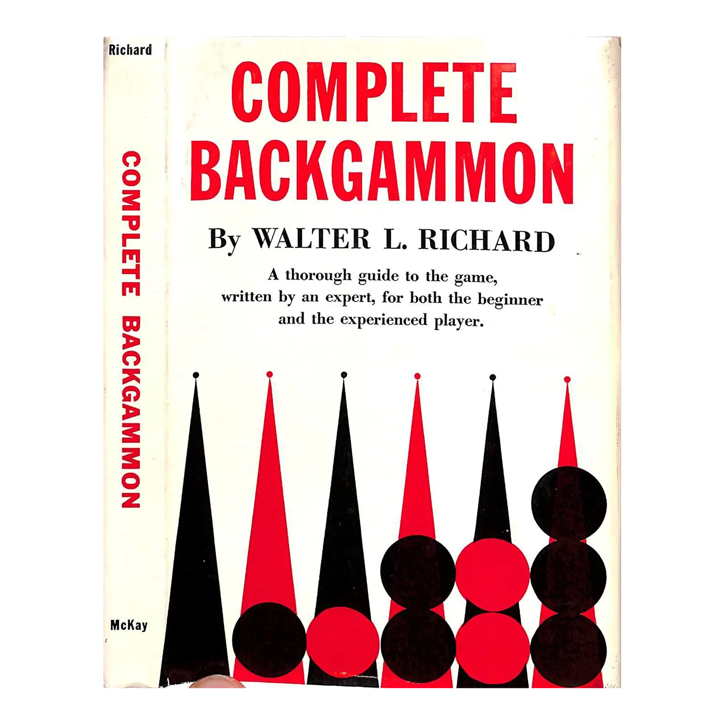 "Complete Backgammon: Including the Laws of Backgammon" 1940 Richard ...