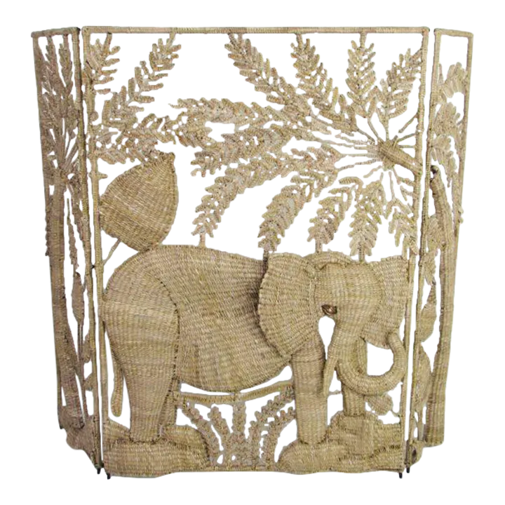 Elephant Screen by Mario Lopez Torres | Chairish