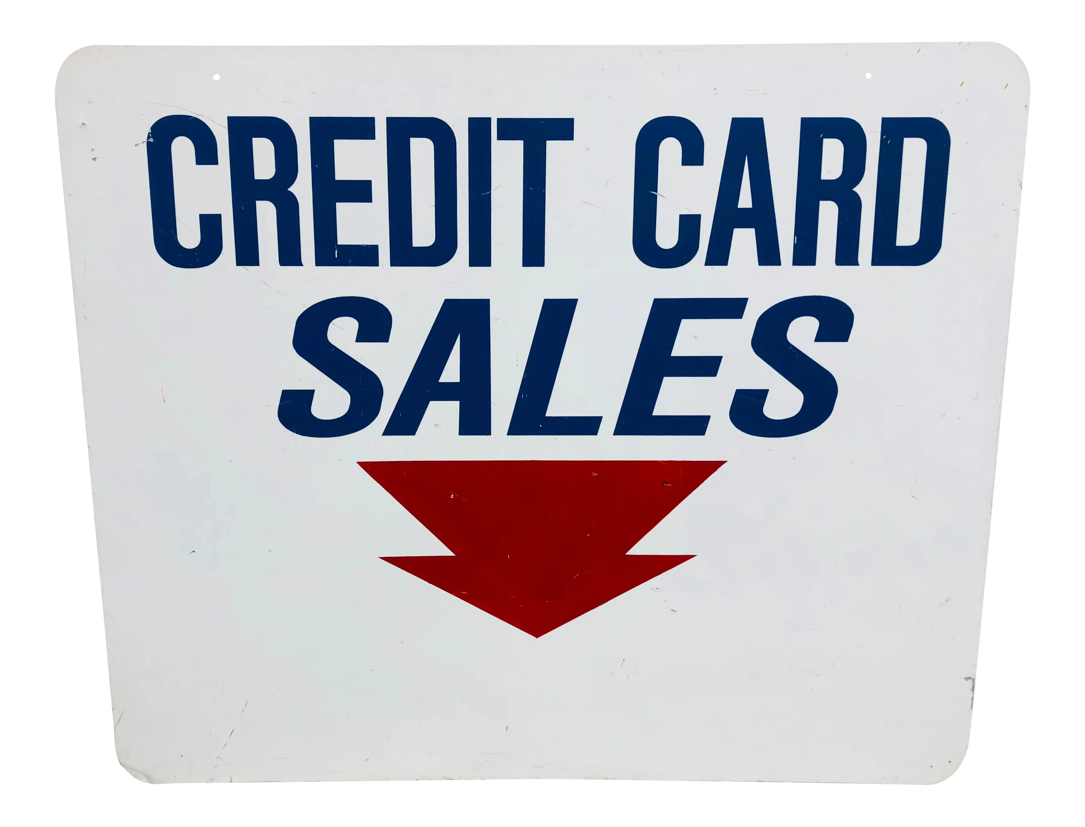 Vintage Metal Hanging Sign | Chairish