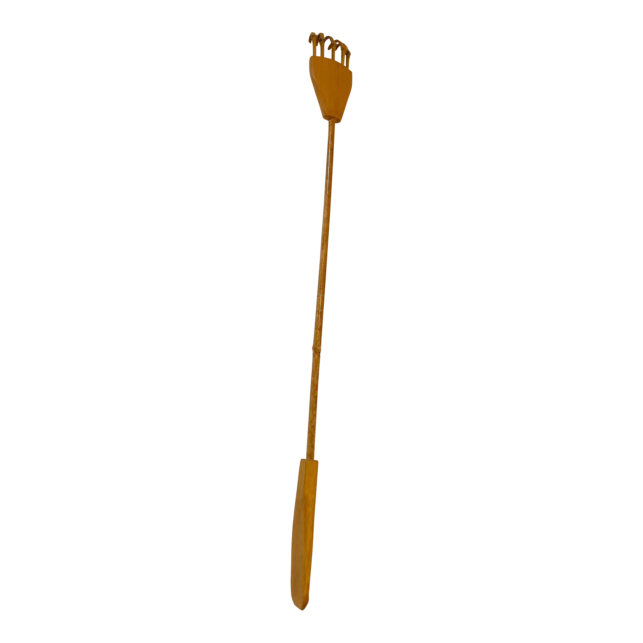 Vintage Wooden Back Scratcher | Chairish