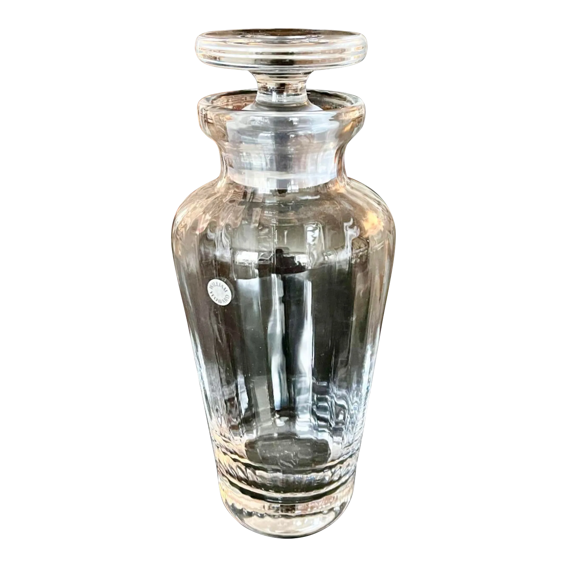 New English William Yeoward Crystal Cocktail Decanter | Chairish