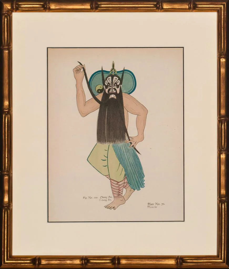 Chang Fei Portrait Painting | Chairish