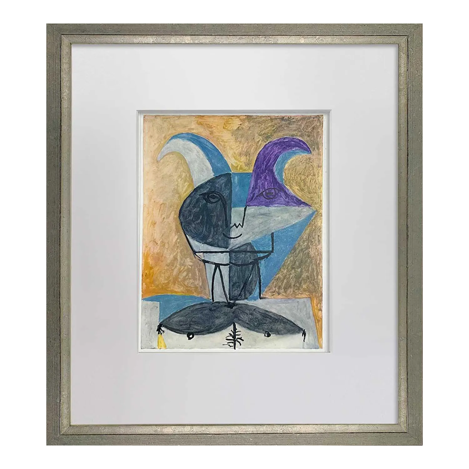 Pablo Picasso Limited Ed. Lithograph, 1948 W/Frame Included | Chairish