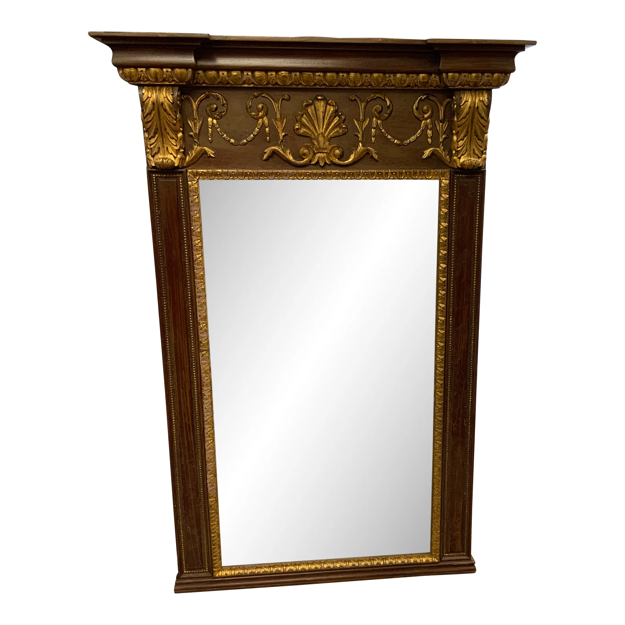 Late 20th Century Reproduction of Georgian Style Mirror | Chairish