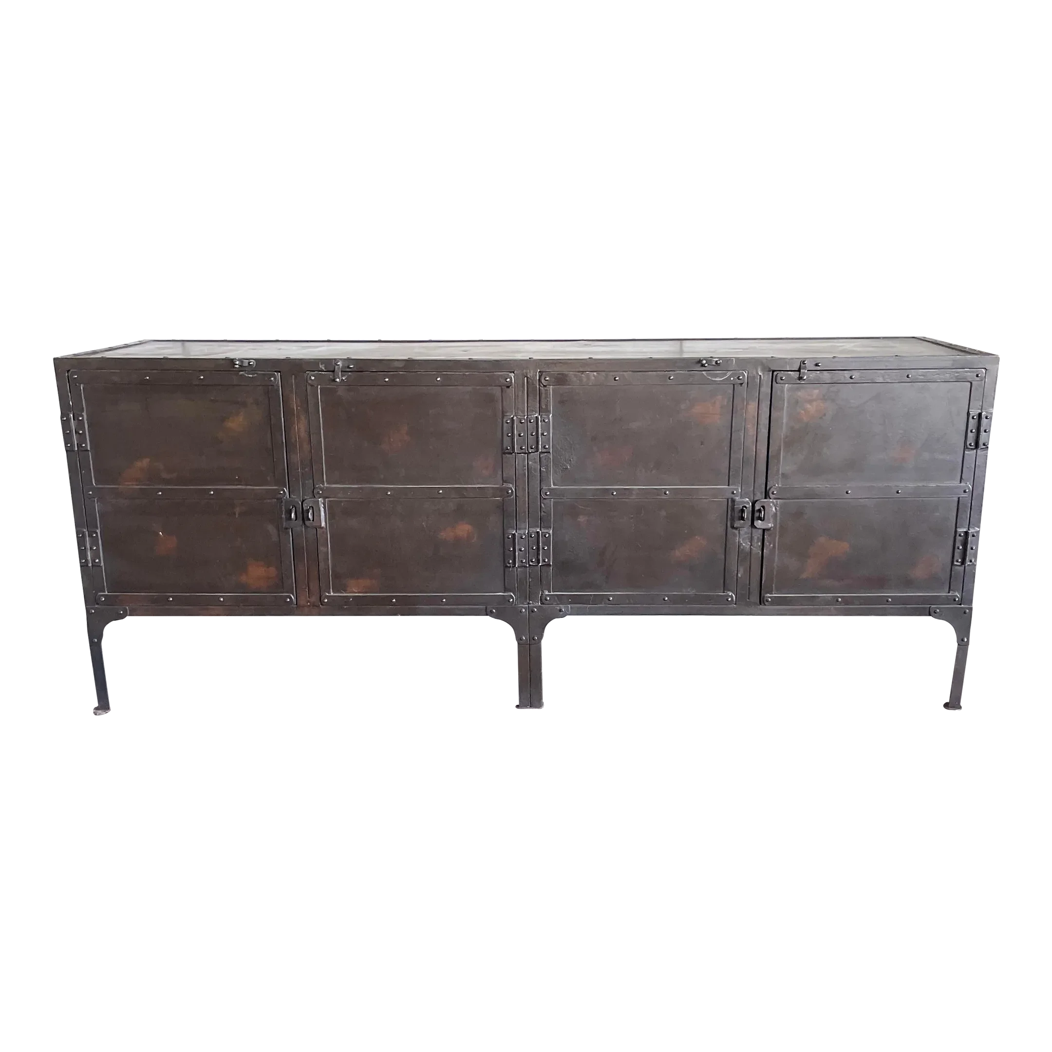 Industrial tool chest sideboard store